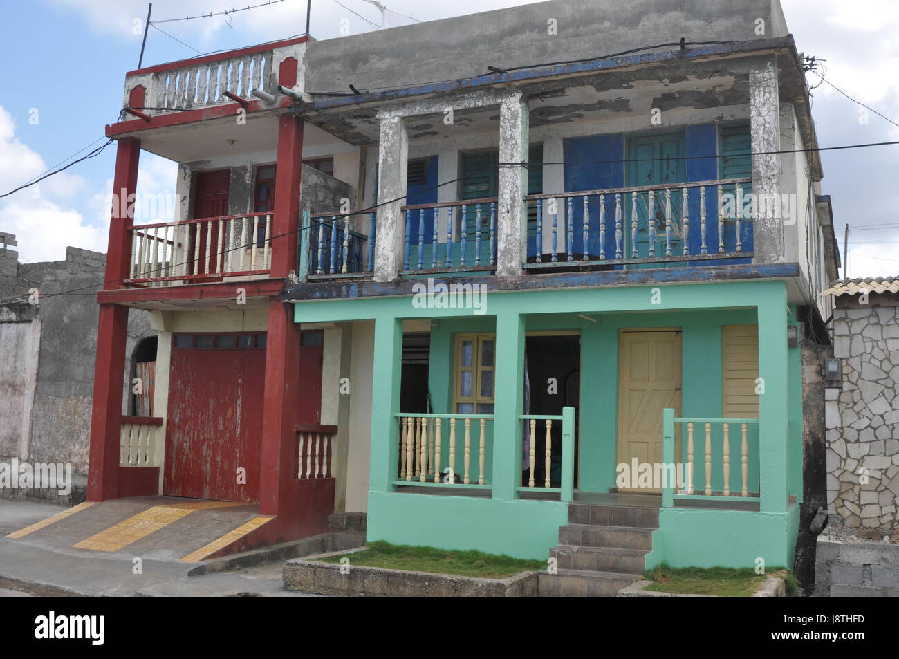 cuba - houses in baracoa eastern cuba Stock Photo - Alamy
