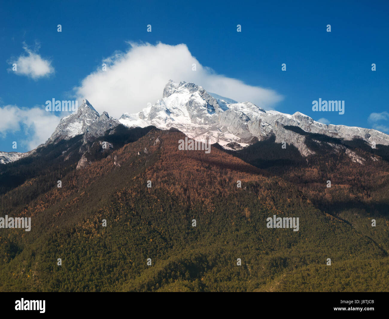 haba snow mountain,yunnan,china Stock Photo - Alamy
