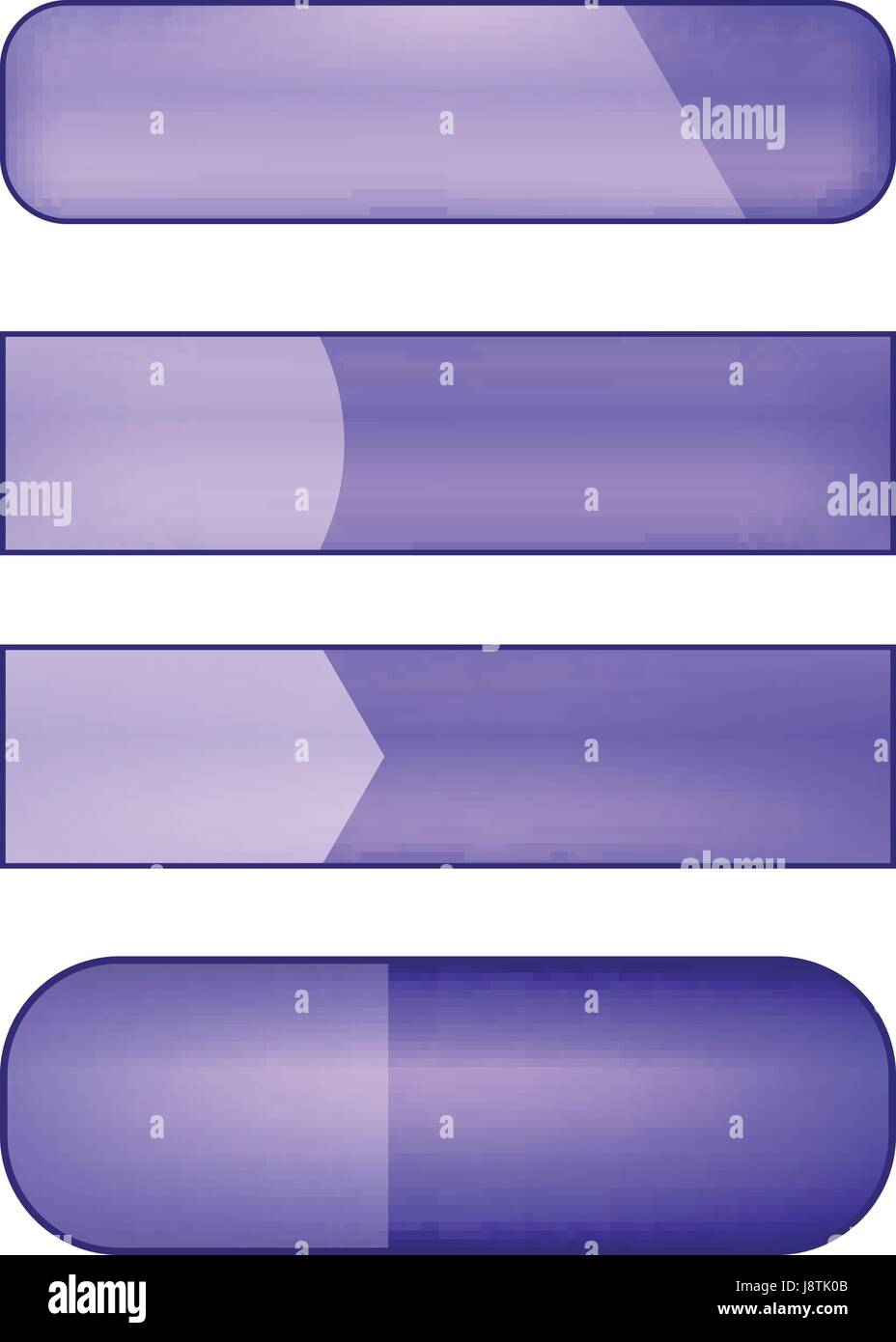 vector web buttons set Stock Vector Image & Art - Alamy