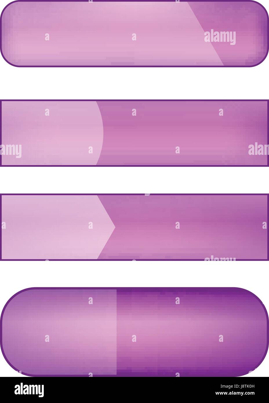 vector web buttons set Stock Vector Image & Art - Alamy