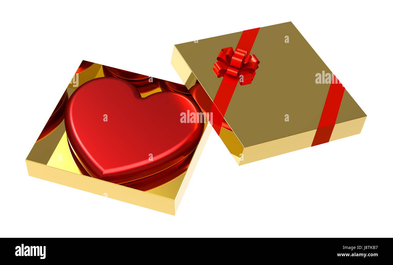 romantic, golden, gift, box, boxes, love, in love, fell in love ...