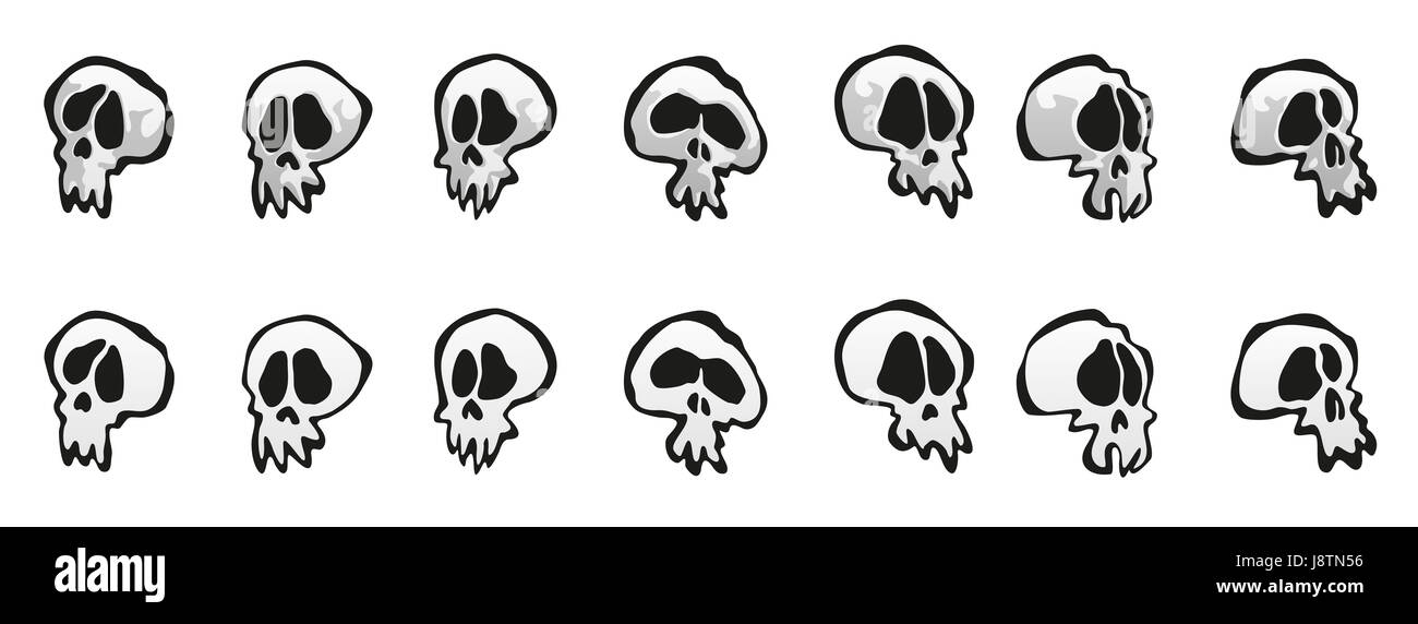 Cartoon horror comic hi-res stock photography and images - Alamy