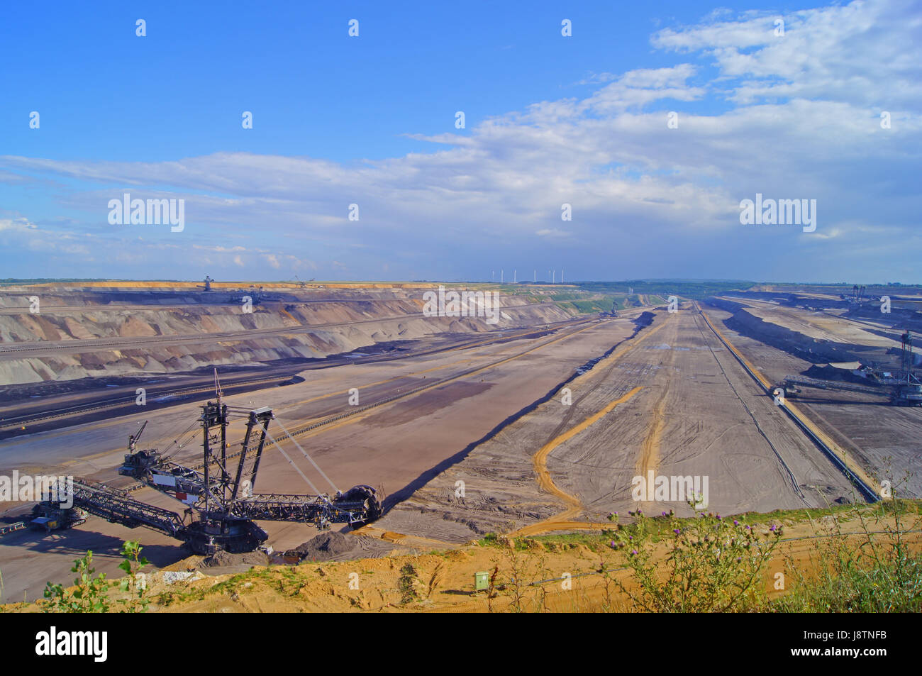 braunkohletagebau garzweiler ii Stock Photo - Alamy