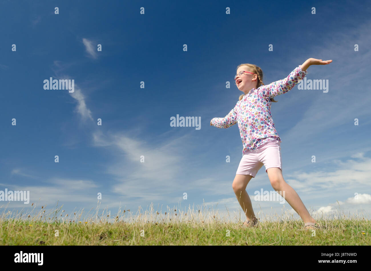 young happy child Stock Photo - Alamy