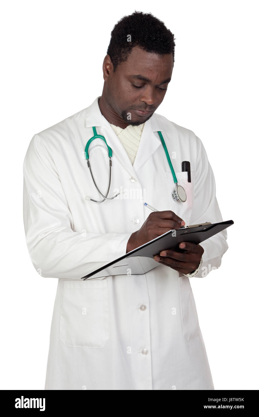 Laughing black boy doctor hi-res stock photography and images - Alamy