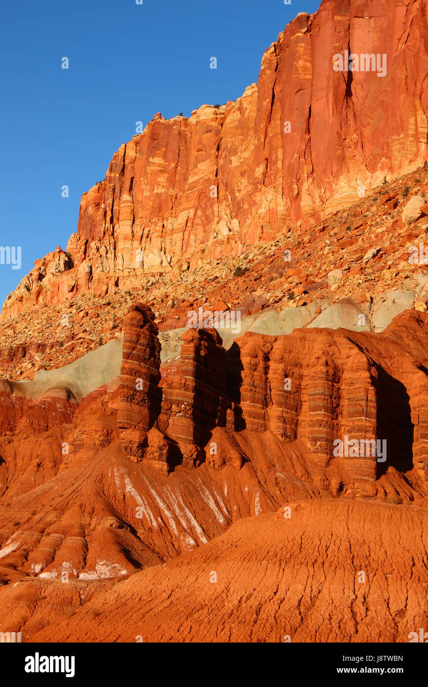 park, rock, national, reef, capitol, mountain, red, travel, environment ...