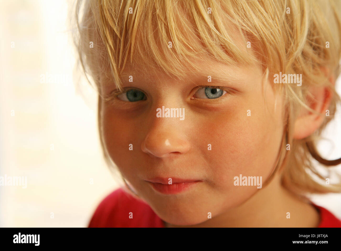 portrait of a boy Stock Photo - Alamy