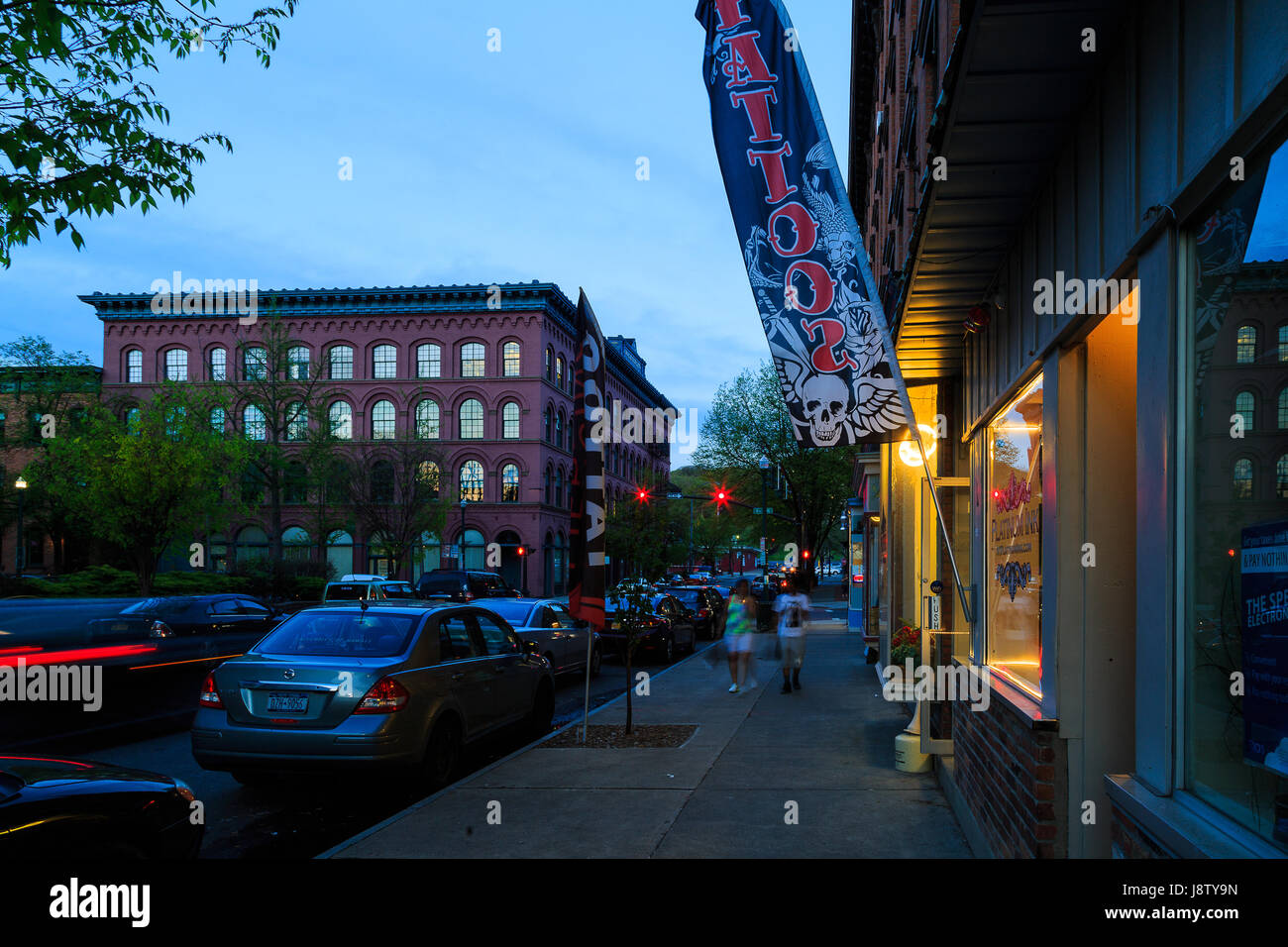 Troy NY is an eclectic, bohemian, revived town out side Albany NY ...