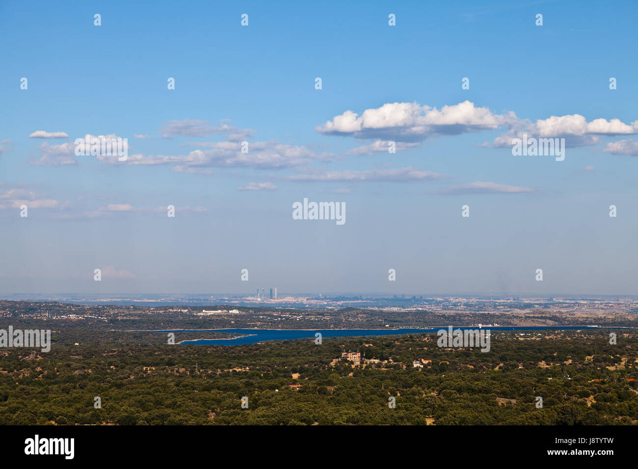 city, town, spain, madrid, landscape, scenery, countryside, nature ...