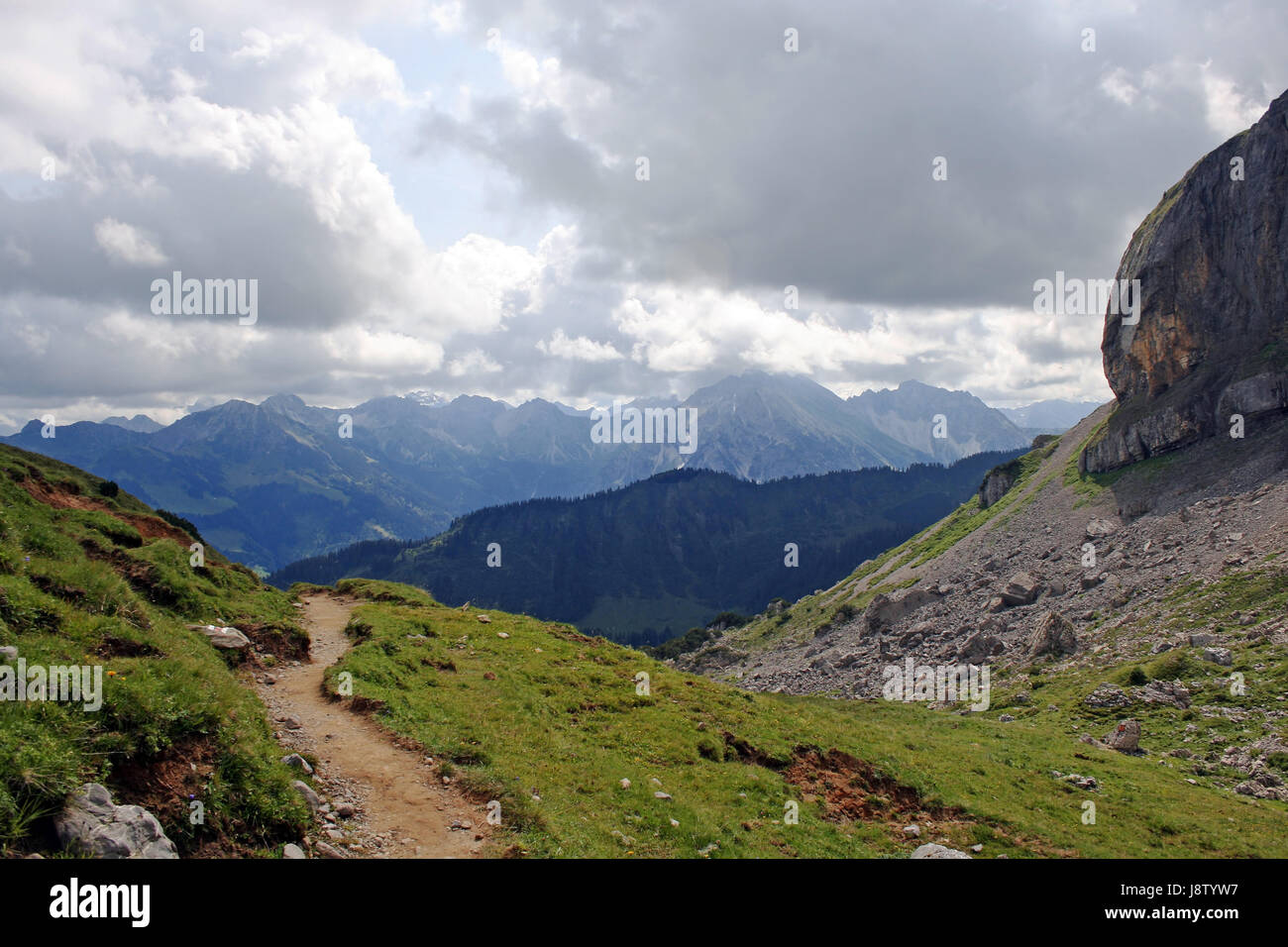 Hiking summit hoher ifen hi-res stock photography and images - Alamy