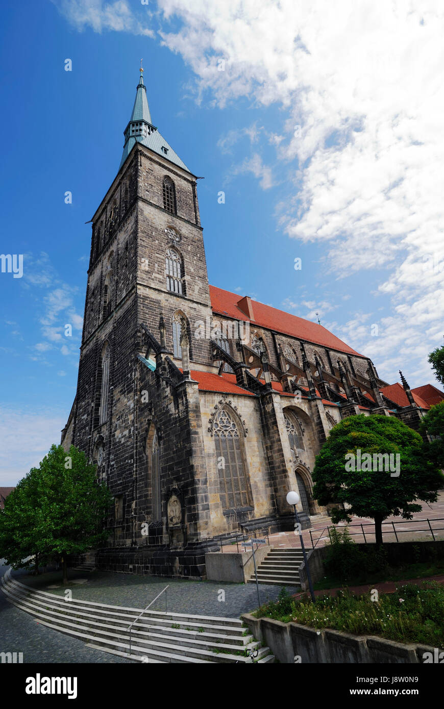 tower, church, sightseeing, germany, german federal republic, steeple ...