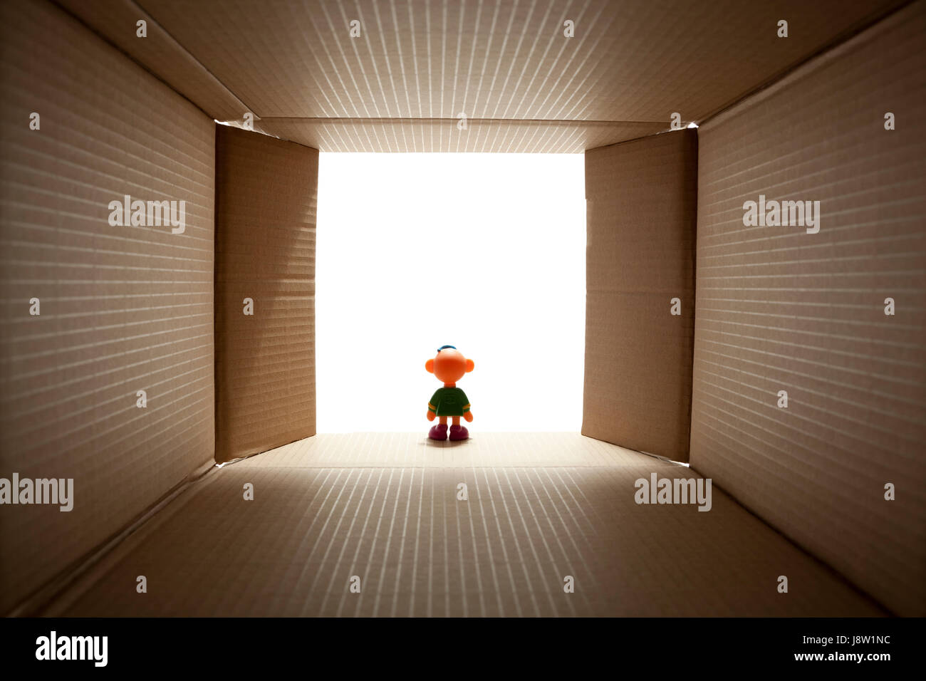 inside, centre, open, exit, box, boxes, uncap, cardboard, carton, macro ...