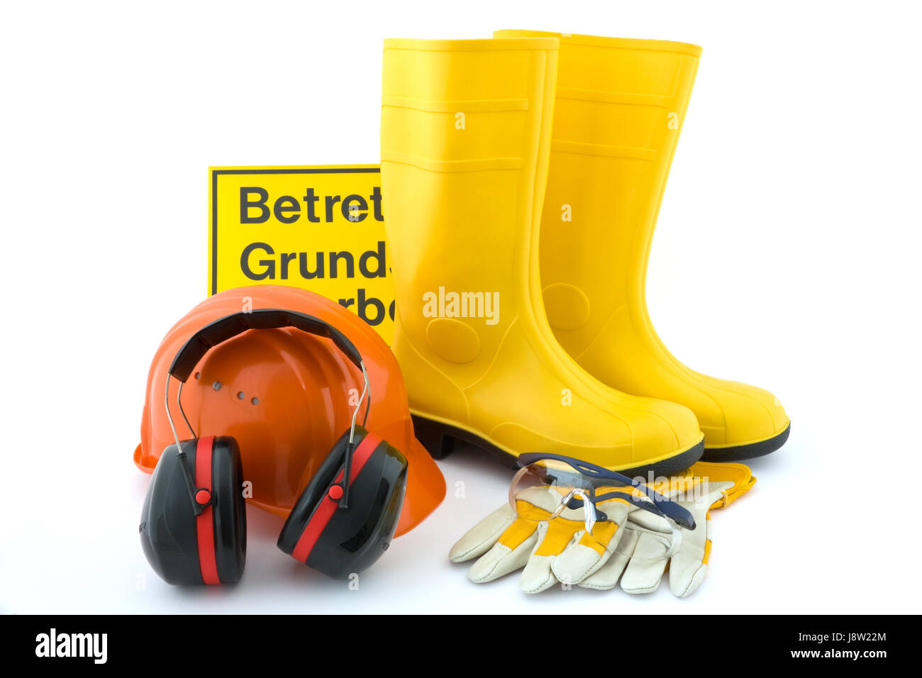 Construction workers health safety Cut Out Stock Images & Pictures - Alamy