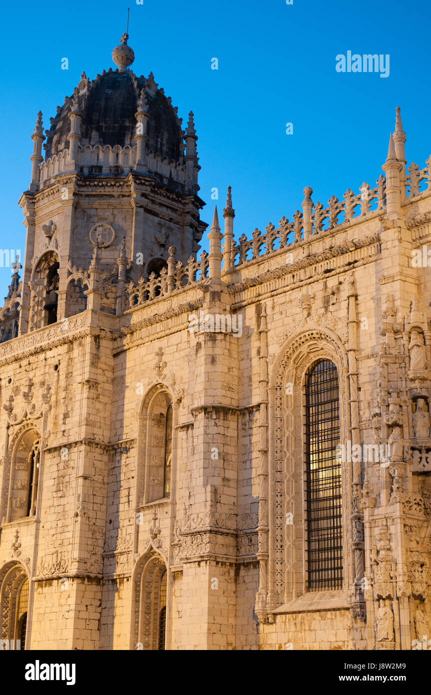 portugal, monastery, style of construction, architecture, architectural ...