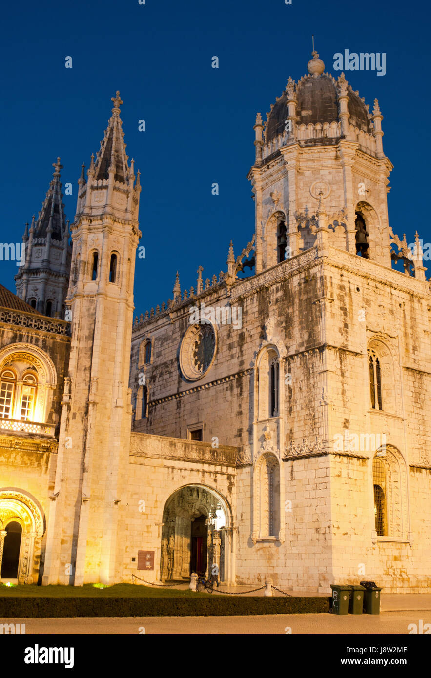portugal, monastery, style of construction, architecture, architectural ...