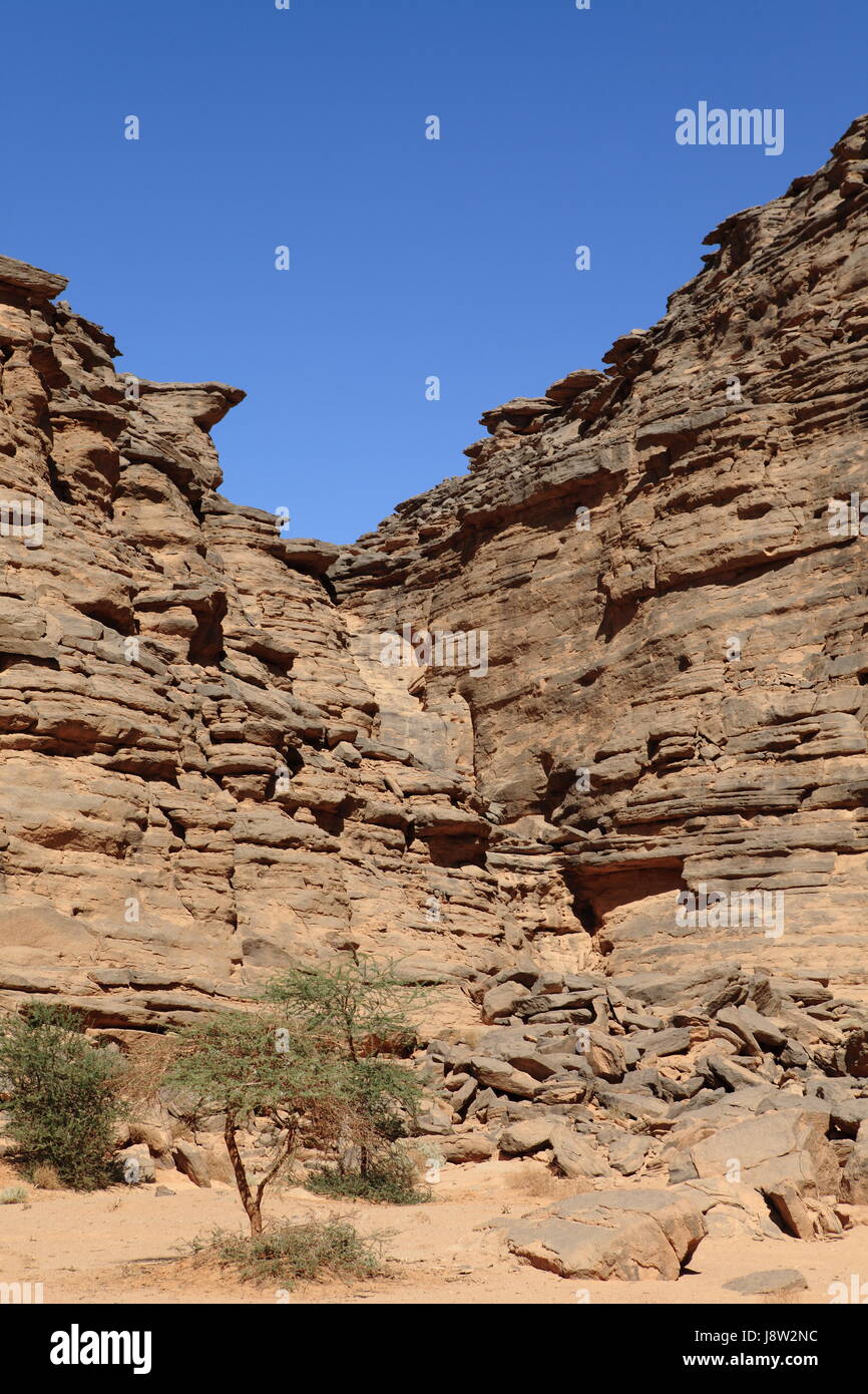 africa, ravine, massif, algeria, mountain, scenery, countryside, nature ...