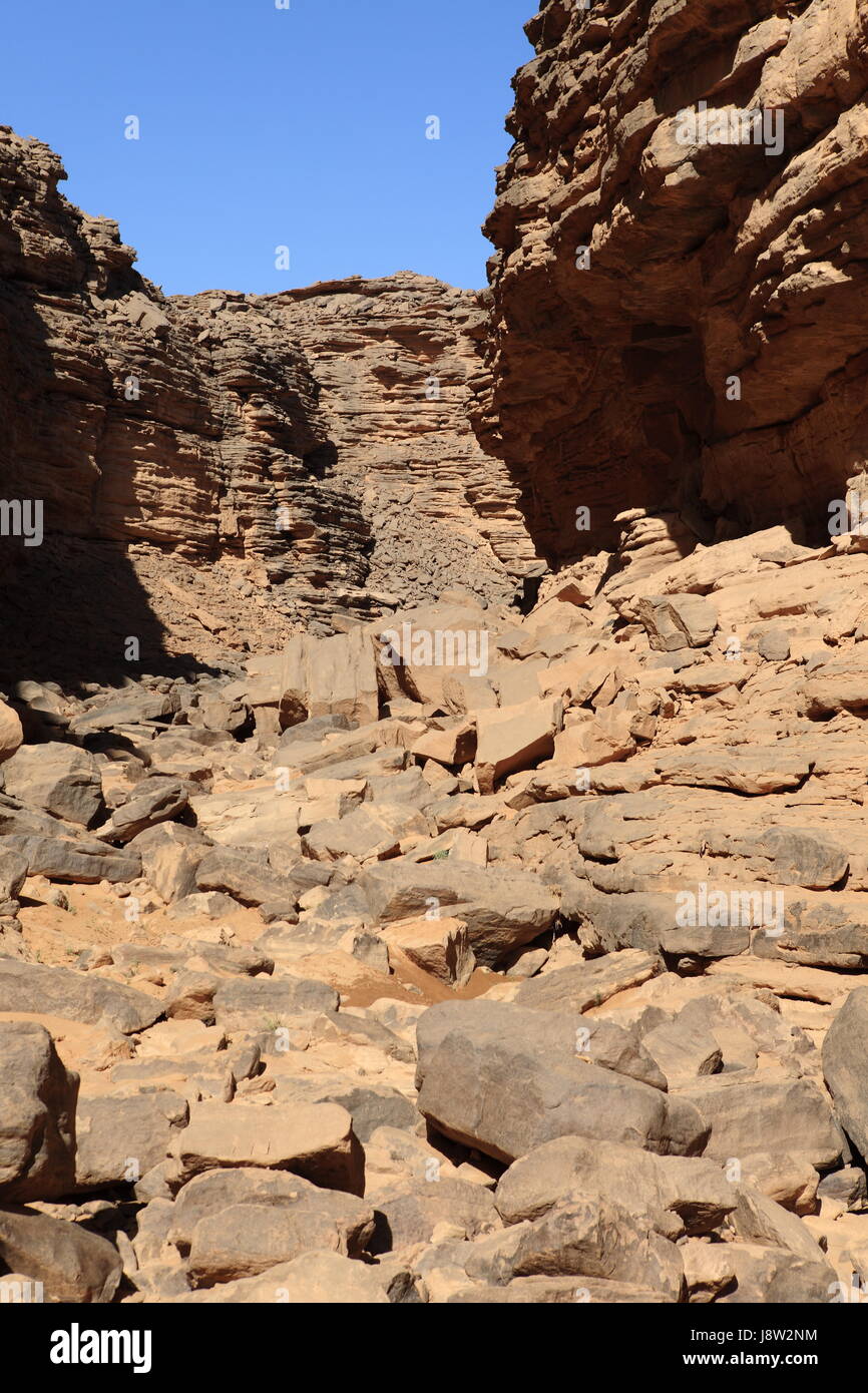 africa, ravine, massif, algeria, mountain, scenery, countryside, nature ...