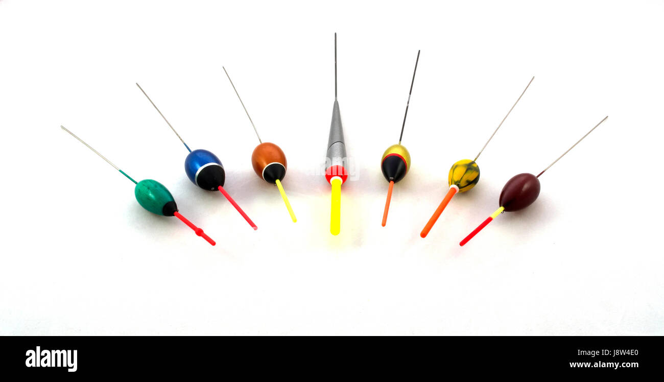 sport, sports, hobby, fishing, equipment, floating, balsa, colorful ...