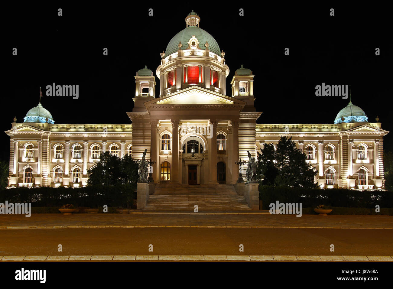 night, nighttime, parliament, style of construction, architecture Stock ...