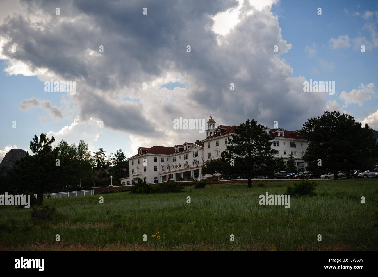 The Stanley Hotel, Estes Park, Colorado, USA Stock Photo - Alamy