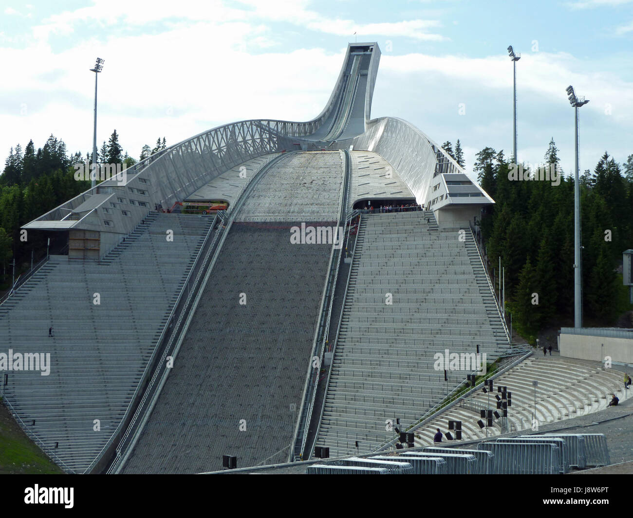Holmenkollen ski jump hill hi-res stock photography and images - Alamy