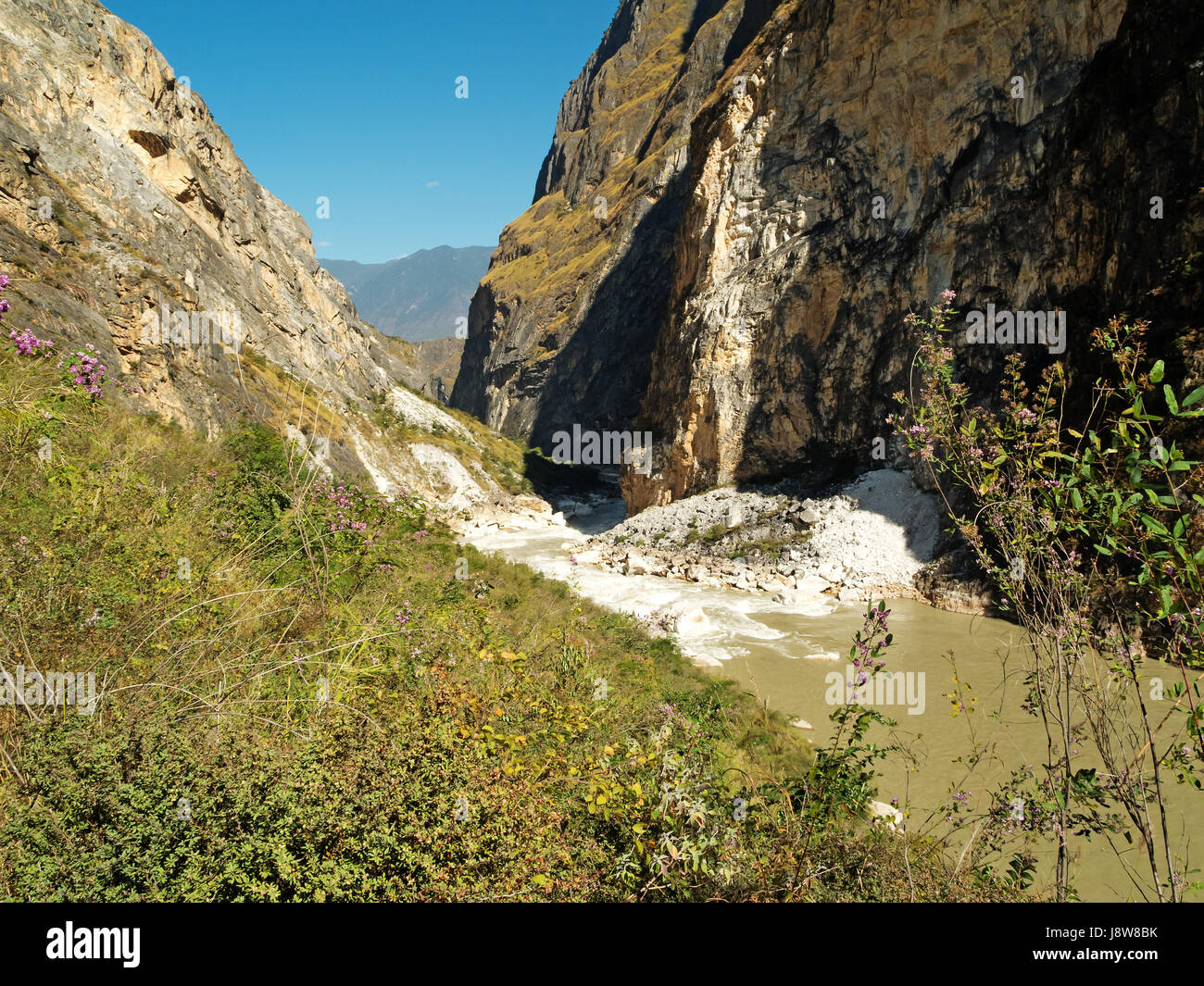 ravine, river, water, china, asia, ravine, Canyon, scenery, countryside ...
