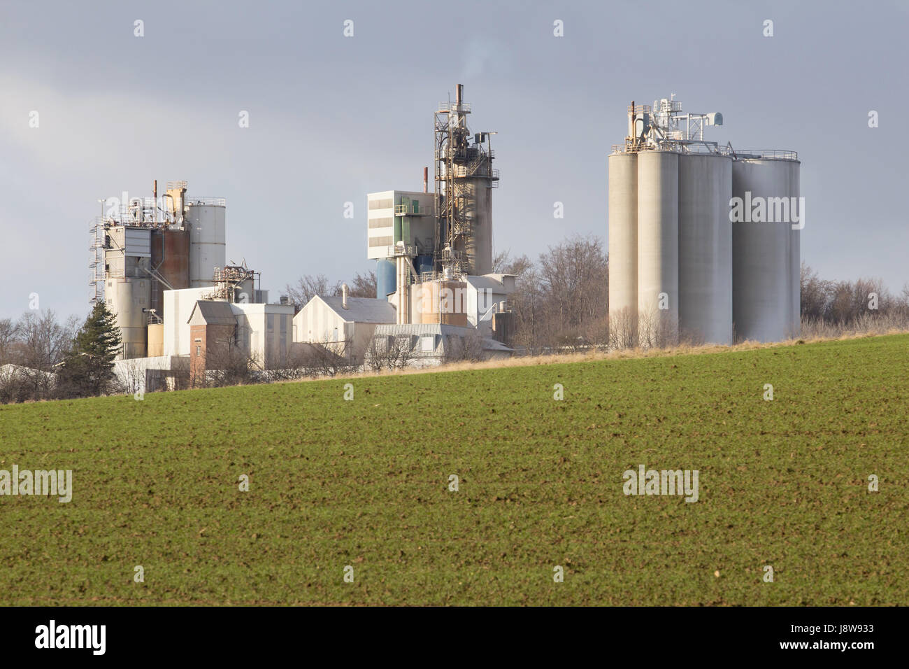 factory with box Stock Photo - Alamy