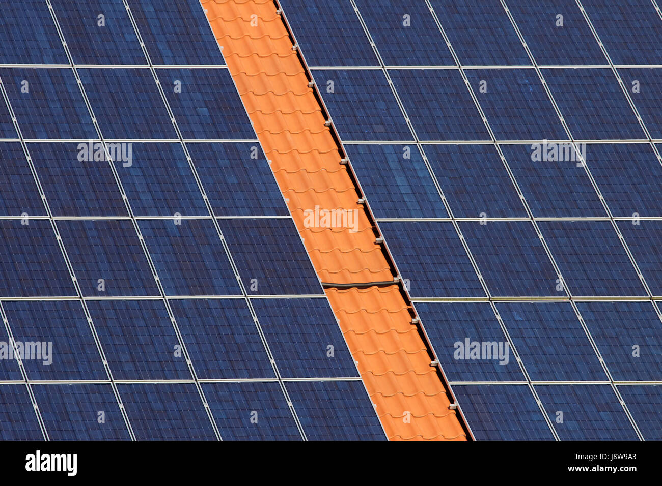 solar panels connecting Stock Photo - Alamy