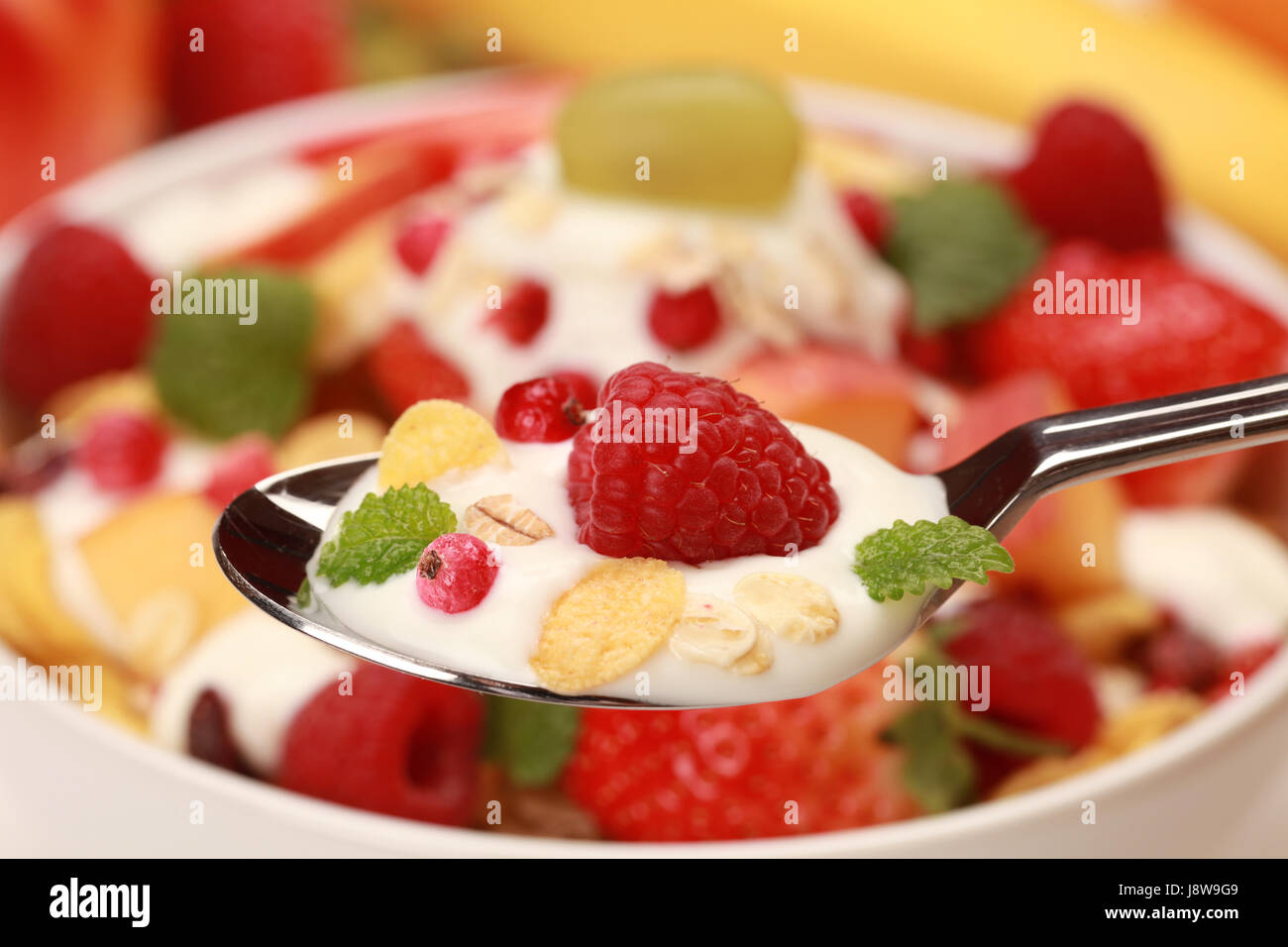 cereal for breakfast Stock Photo - Alamy