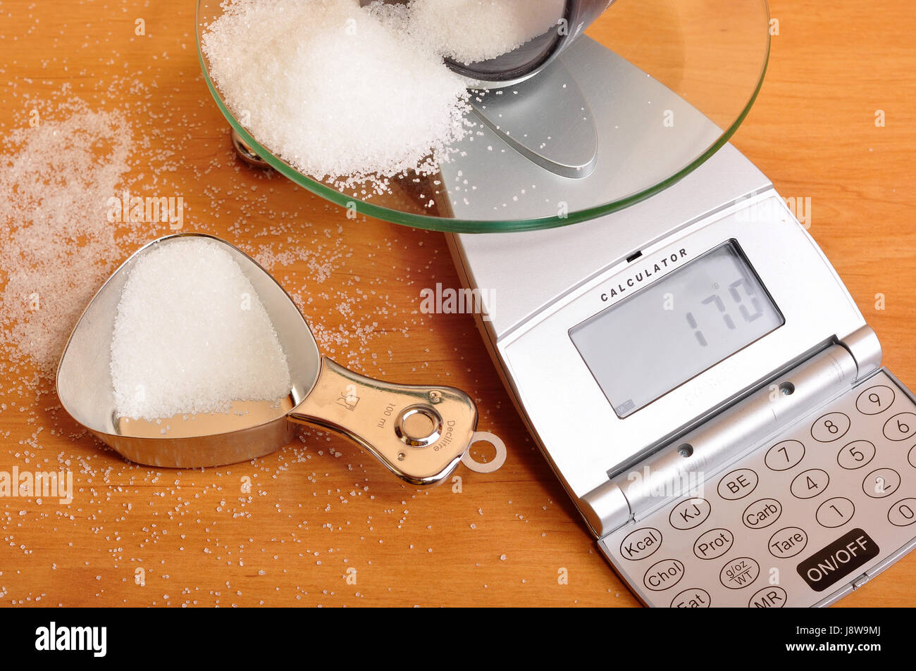 calculator, measured, sured, measure, sugar, kitchen, cuisine, boil ...
