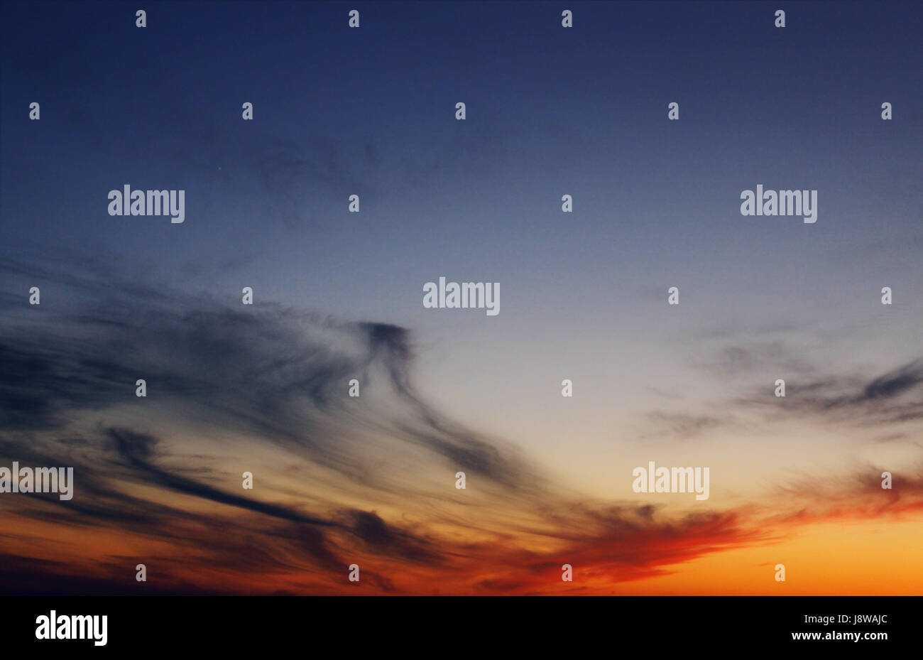 blue, space, heaven, paradise, night, nighttime, sunset, summer ...