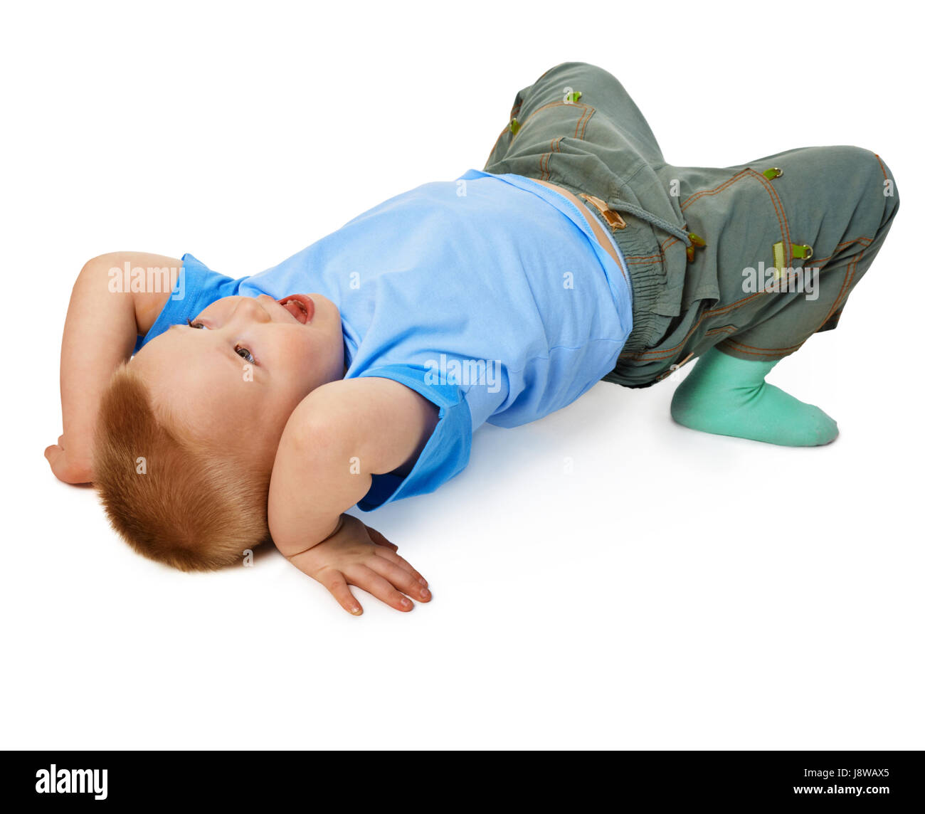 blue, colour, portrait, small, tiny, little, short, one, kid, color ...
