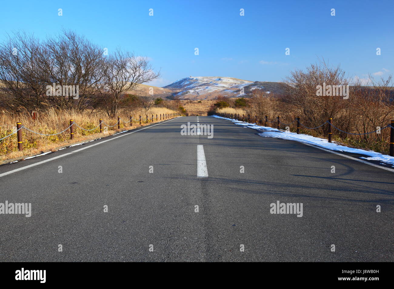 asphalt, motorway, highway, landscape, scenery, countryside, nature ...