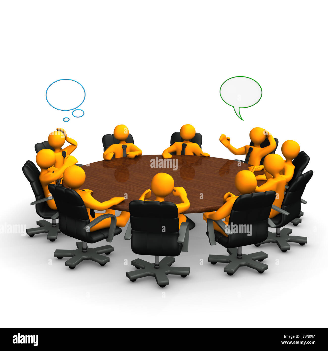 gesticulate, gesturing, conference table, table, meeting, conference ...