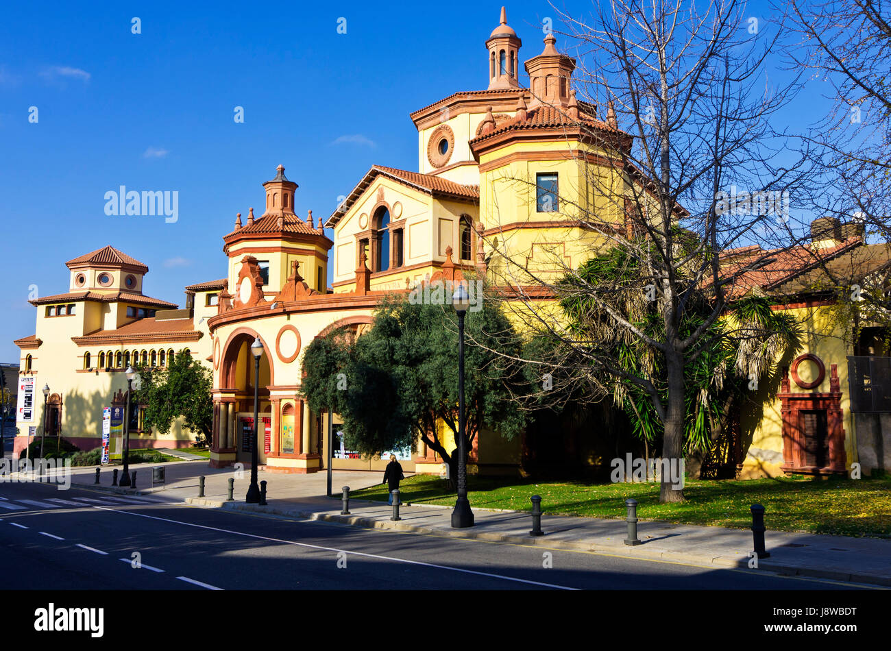 park, spain, style of construction, architecture, architectural style ...