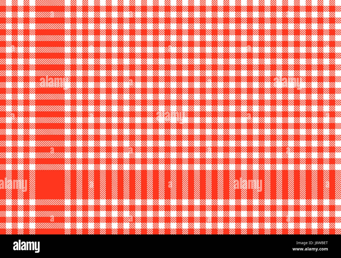 checked tablecloths patterns red Stock Photo - Alamy
