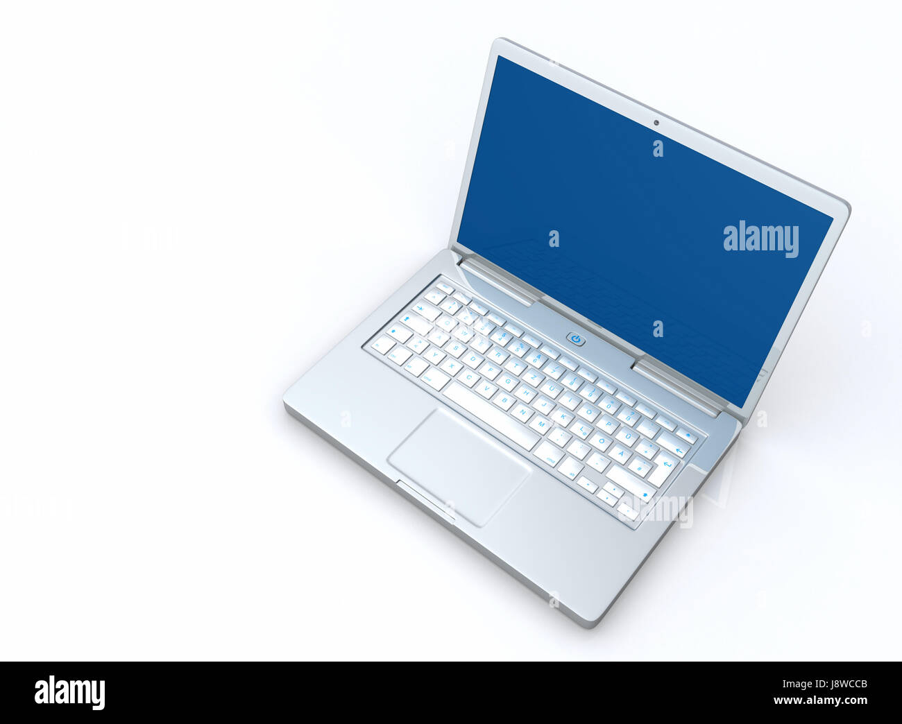 blue, laptop, notebook, computers, computer, silver, business dealings ...