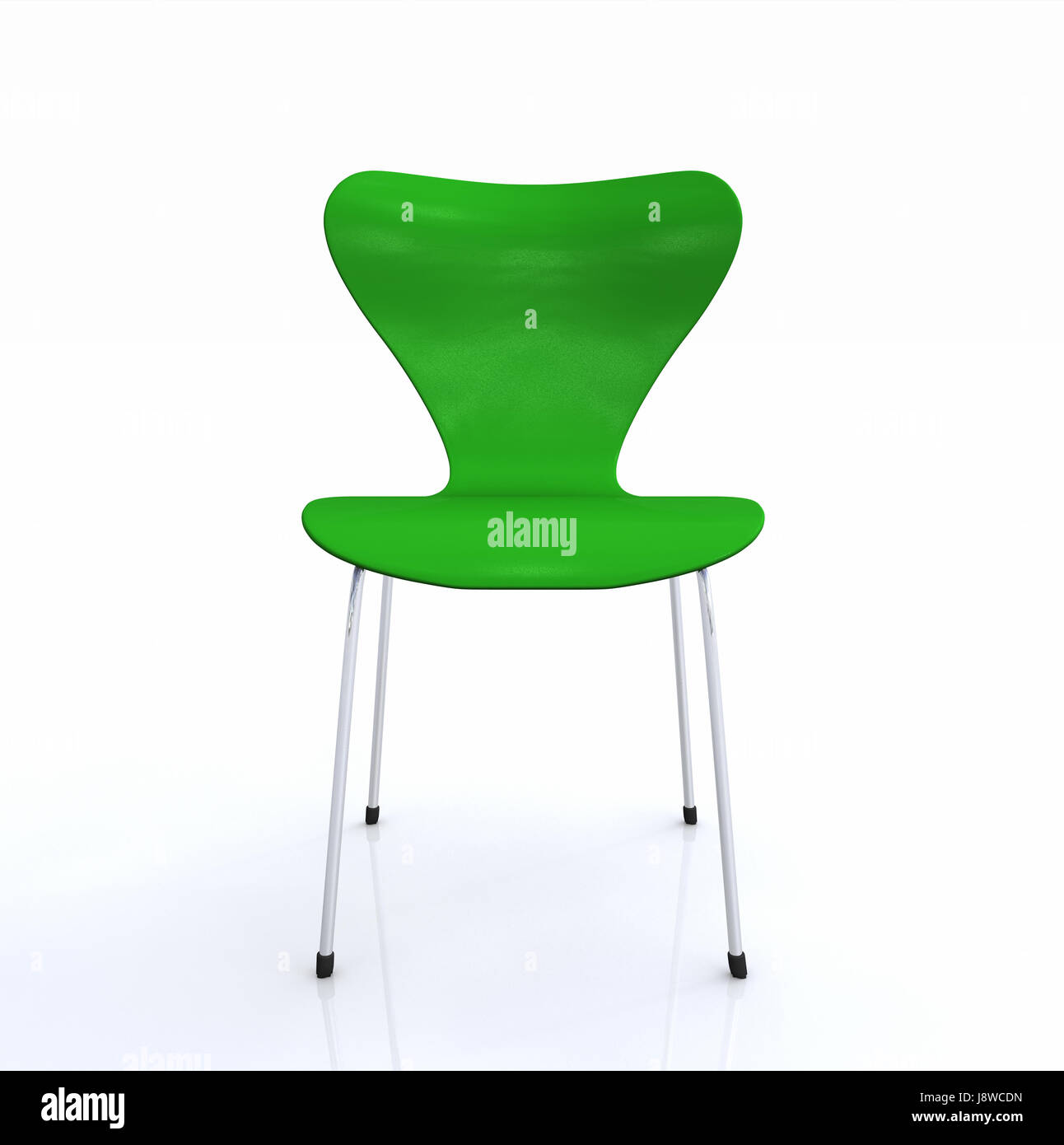 the green designer chair Stock Photo - Alamy