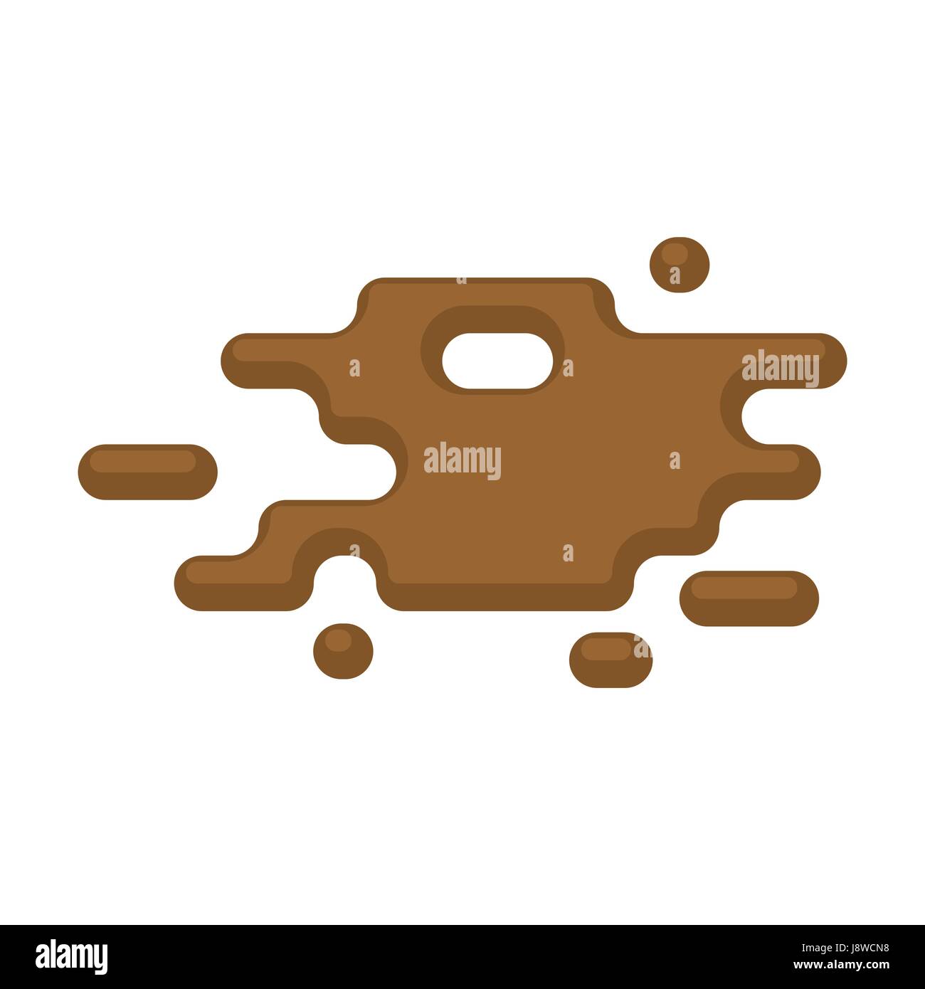 Puddles vector vectors hi-res stock photography and images - Alamy