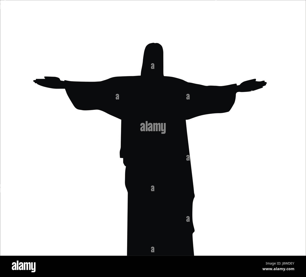 Black christ statue hi-res stock photography and images - Alamy