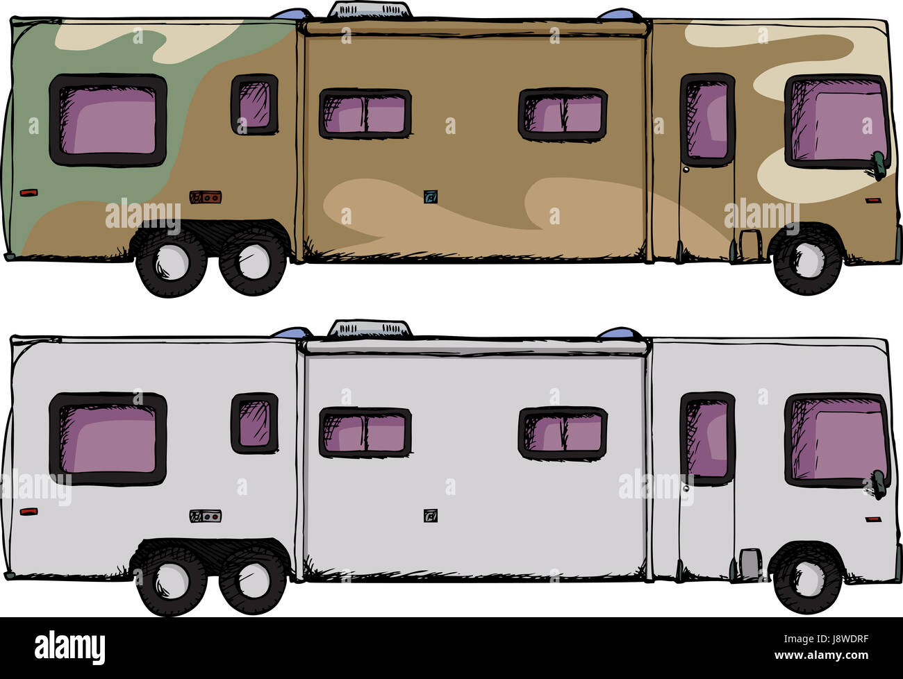 How To Draw A Rv
