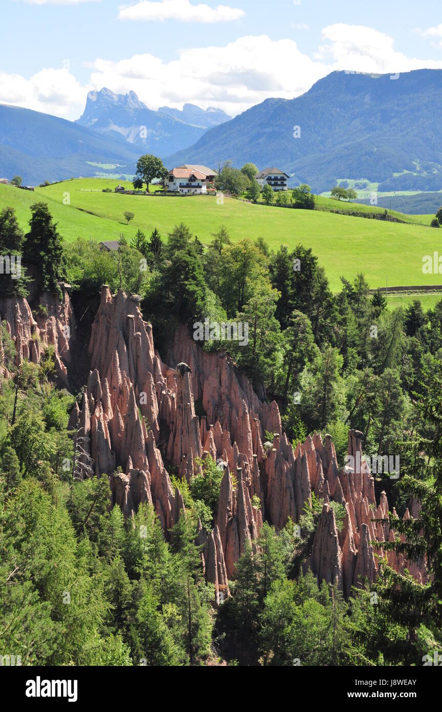 Rittener erdpyramiden hi-res stock photography and images - Alamy