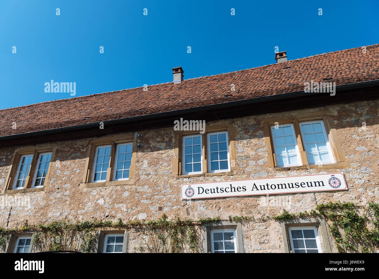 Deutsches Automuseum, German car museum, Langenburg, Baden-Württemberg ...