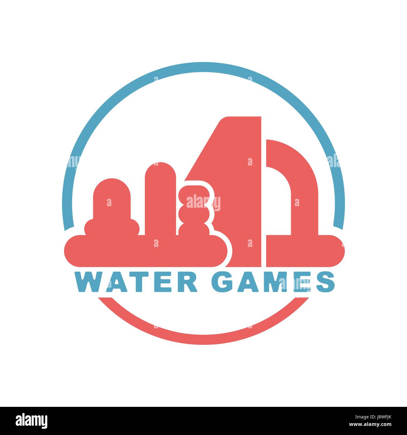 Playground games logo hi-res stock photography and images - Alamy