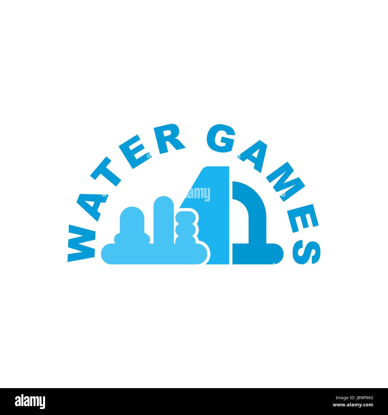 Playground games logo Cut Out Stock Images & Pictures - Alamy