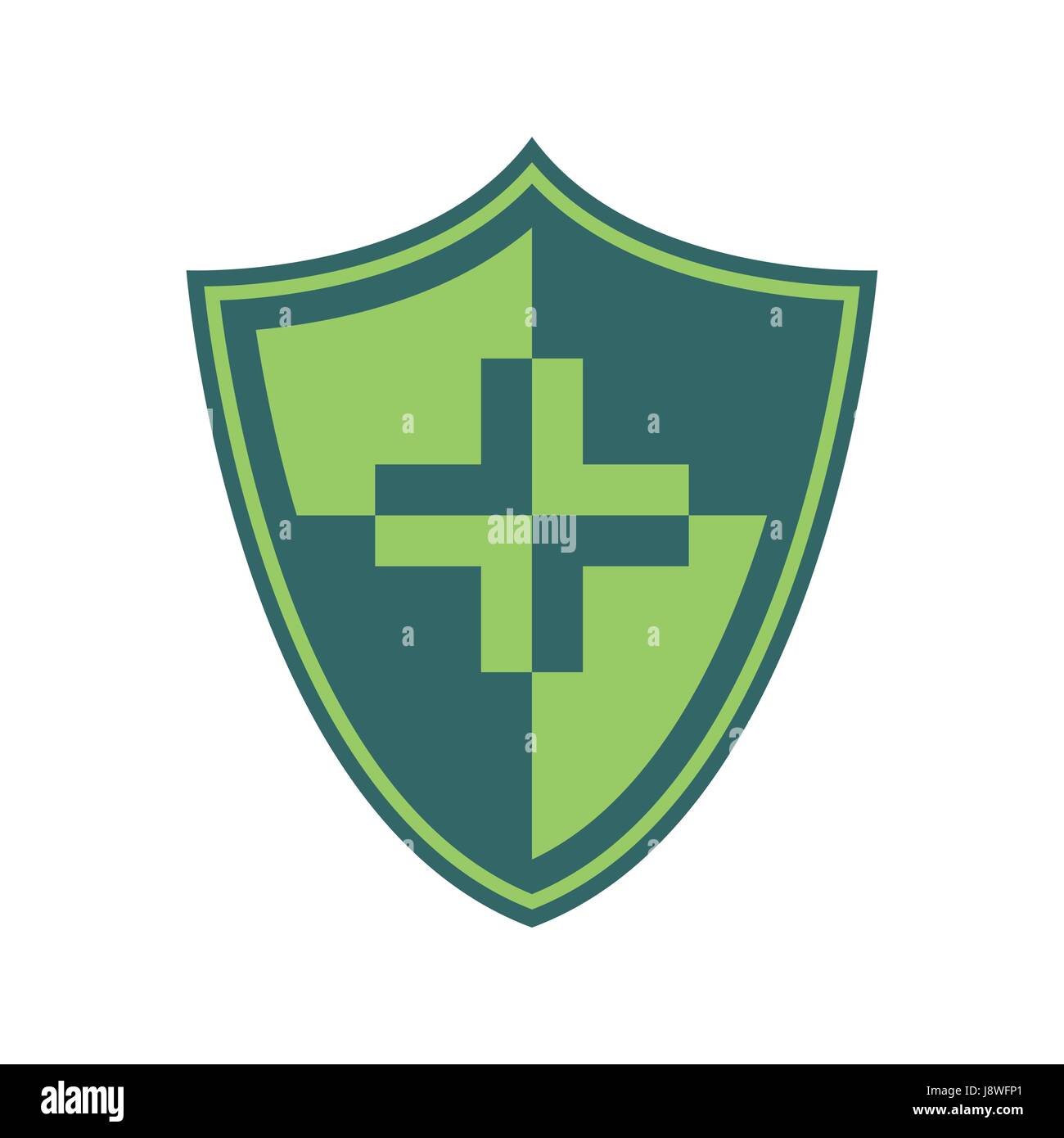 Safety symbol. security logo. Protection sign. Shield emblem Stock ...