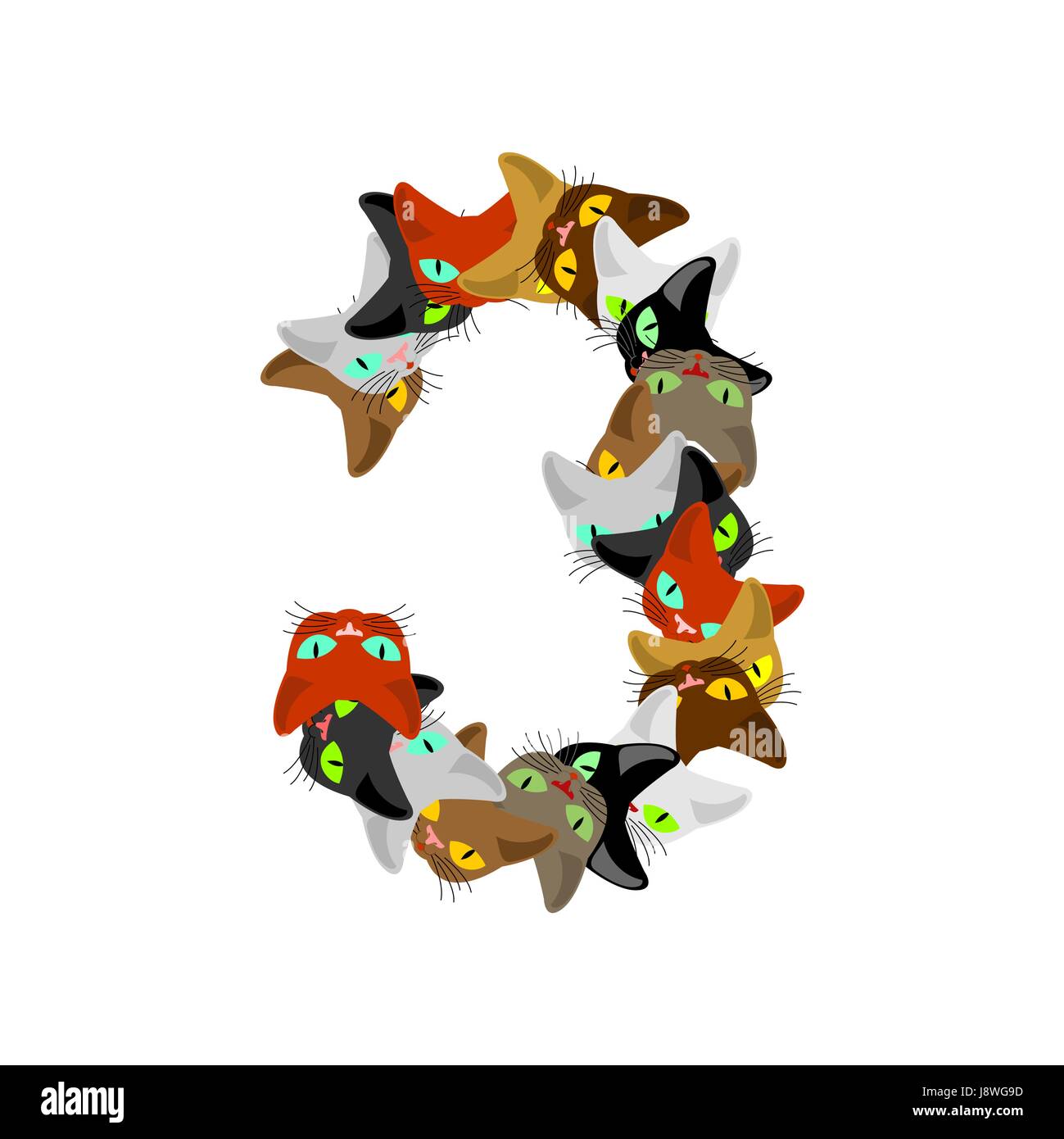 Alphabet cats letter High Resolution Stock Photography and Images - Alamy