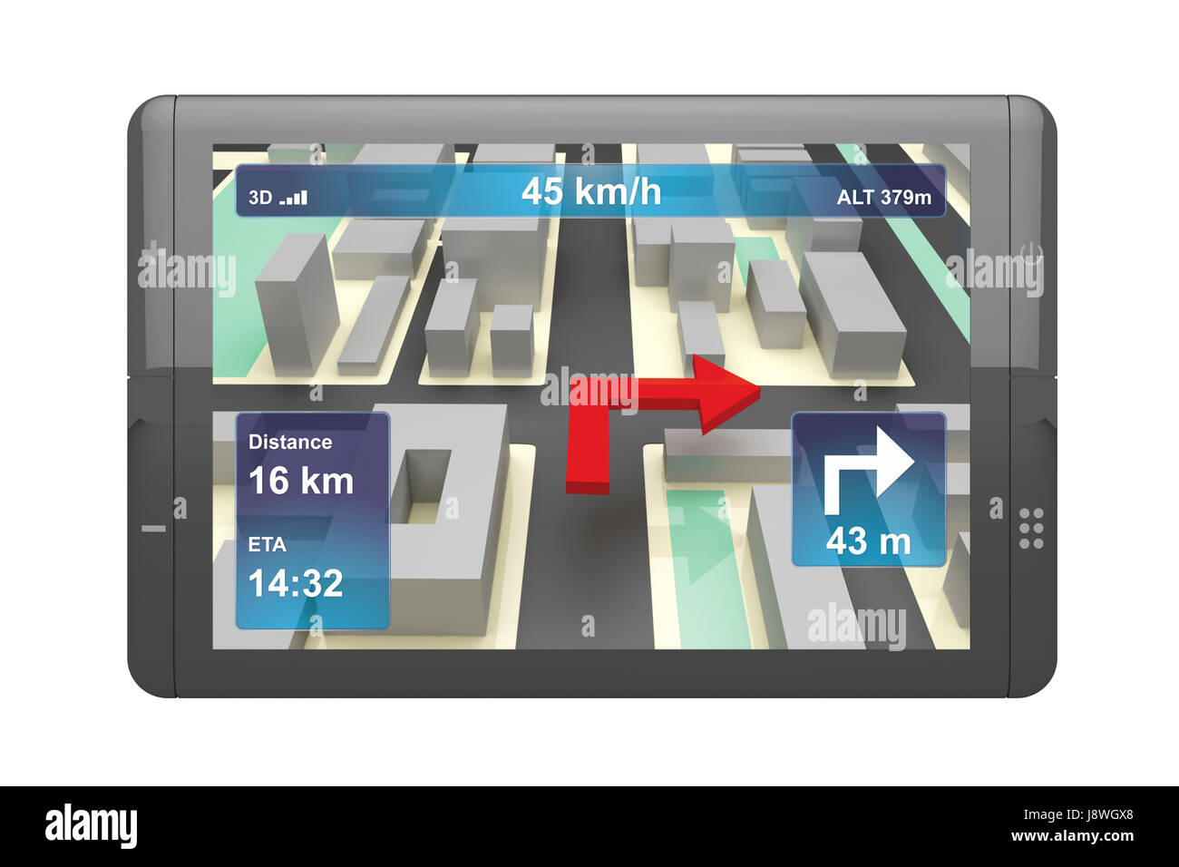navigation, position, navigator, device, location, city, town, isolated ...