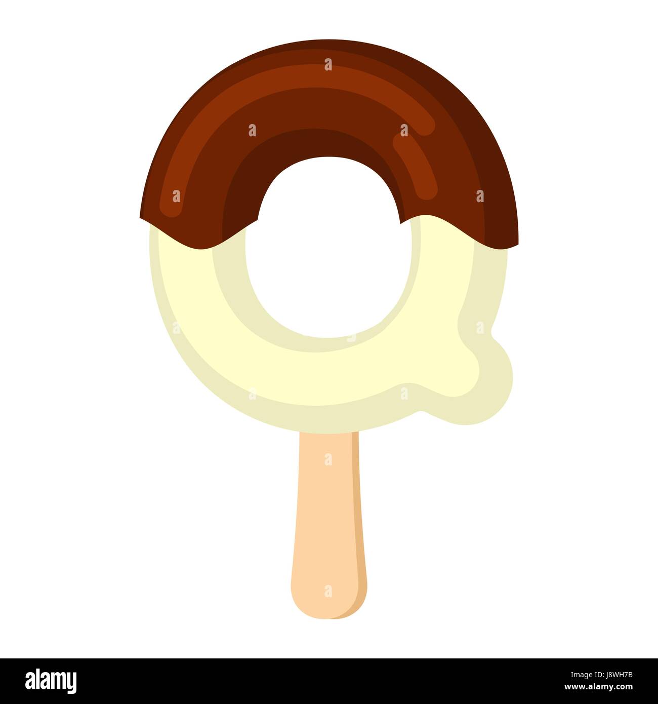 Letter Q Ice Cream font. Popsicle alphabet. Cold Sweet lettering ...