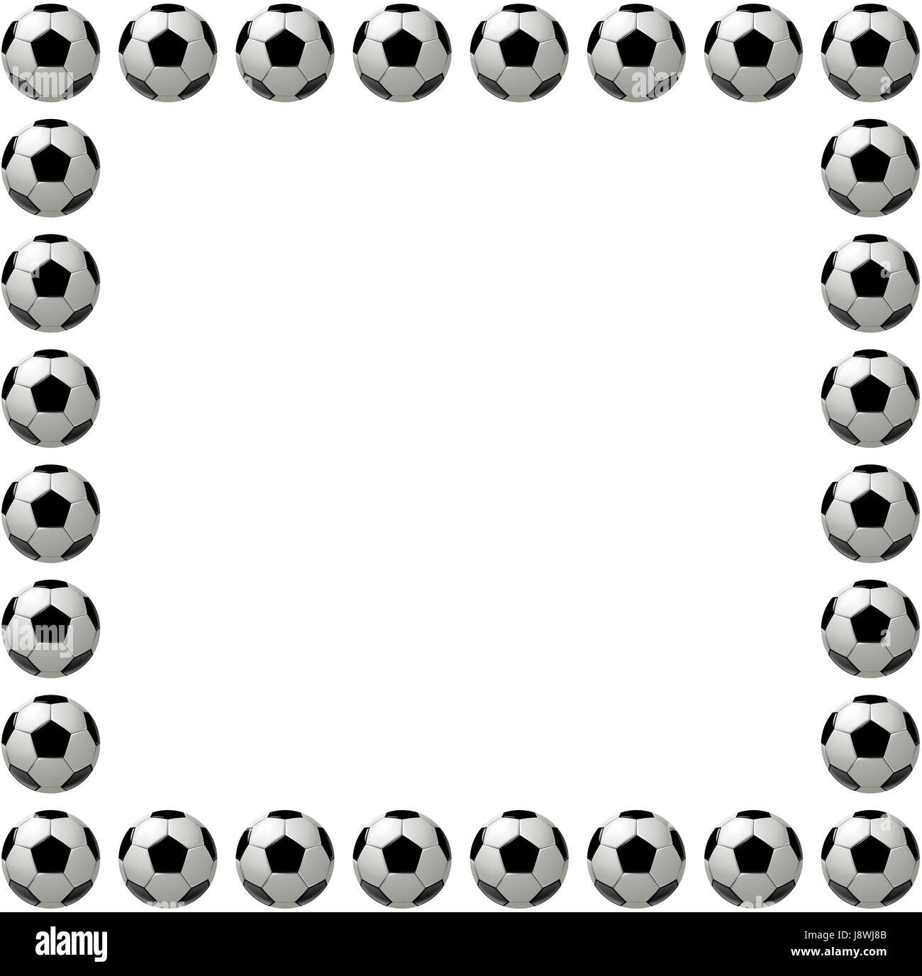 square soccer frame Stock Photo - Alamy